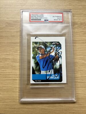 Ricky Fowler 2016 SPORTS ILLUSTRATED SI KIDS SIGNED AUTO PSA ROOKIE PGA ...