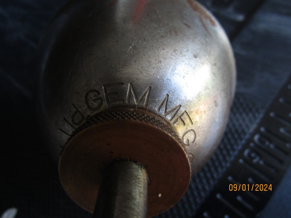 Vintage PITTSBURGH GEM MFG. CO. Oil Can | eBay