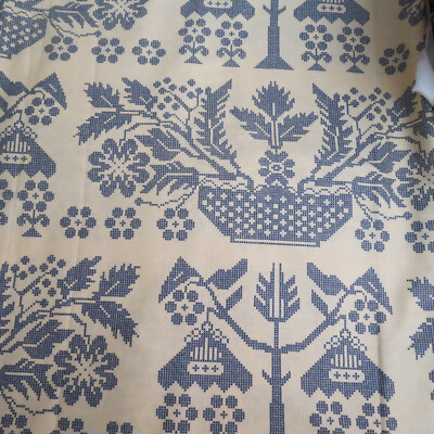 Nature’s Basket 2720 Blackbird Designs Faux 3/4 yards Cross Stitch ...