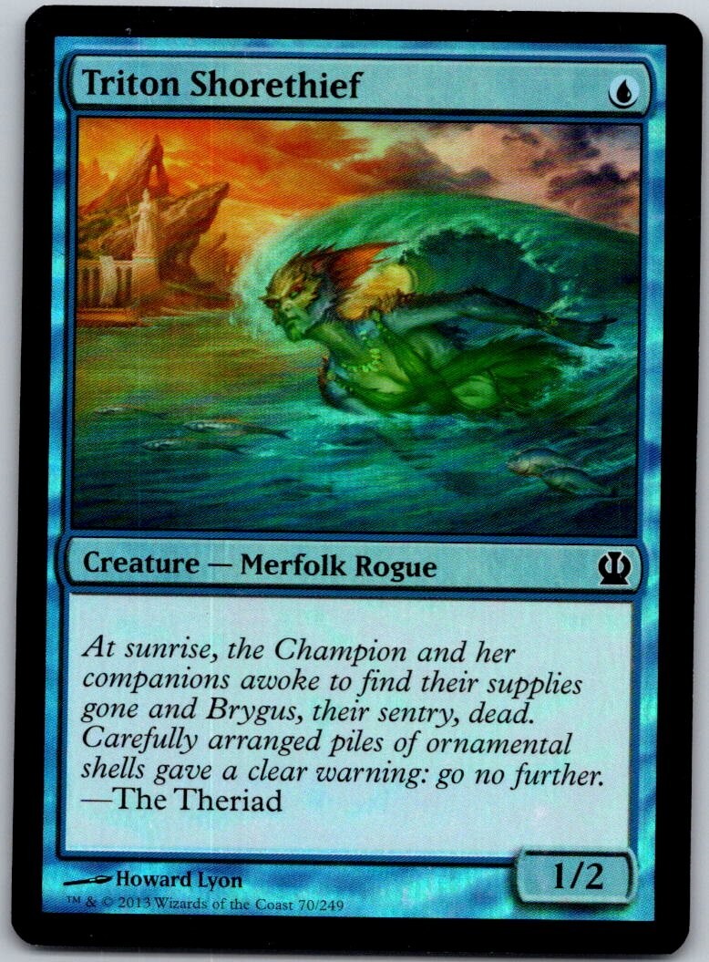 Magic the Gathering Triton Shorethief Theros Foil MTG Free Shipping! | eBay