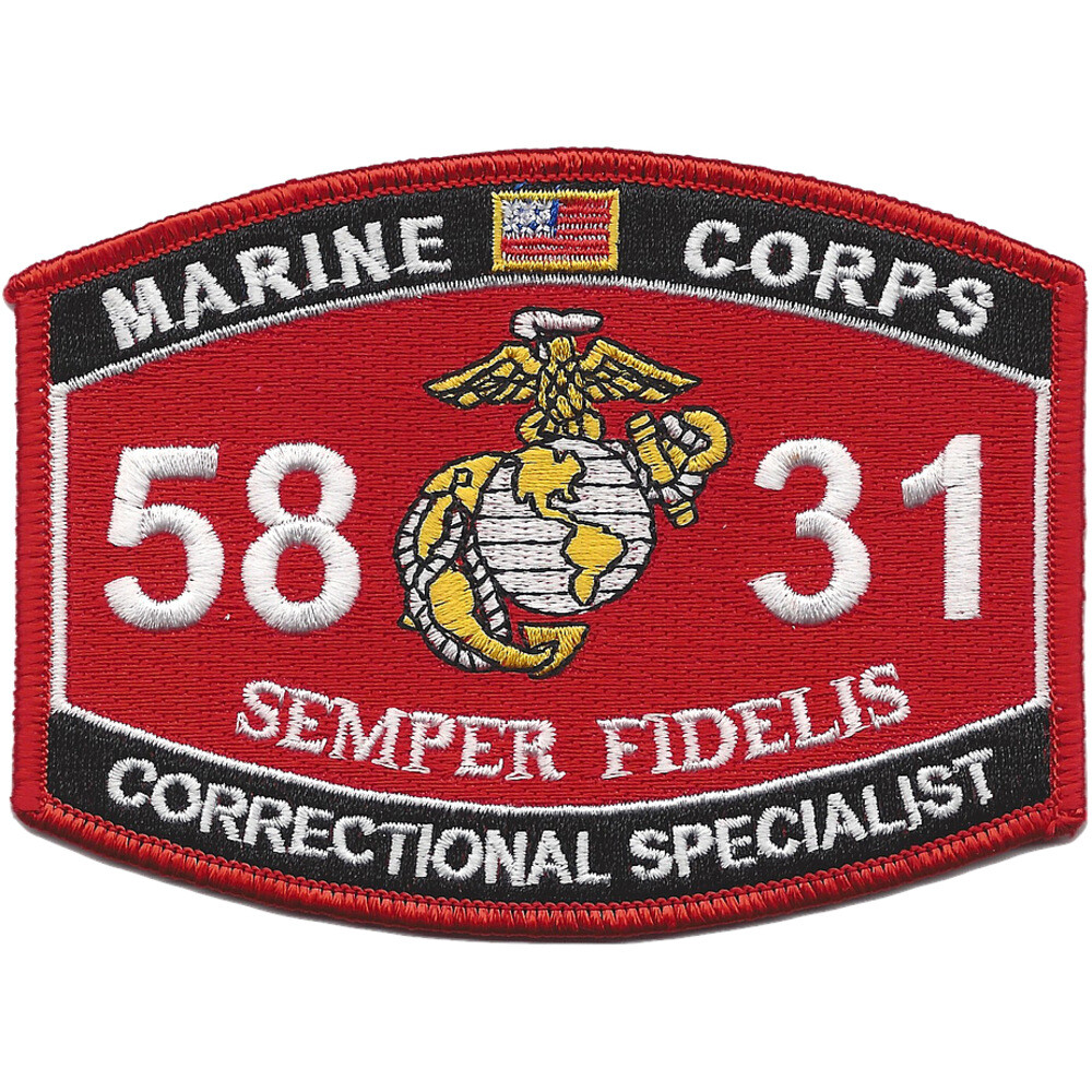 5831 MOS Correctional Specialist Patch | eBay