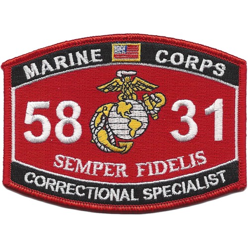 5831 MOS Correctional Specialist Patch | eBay