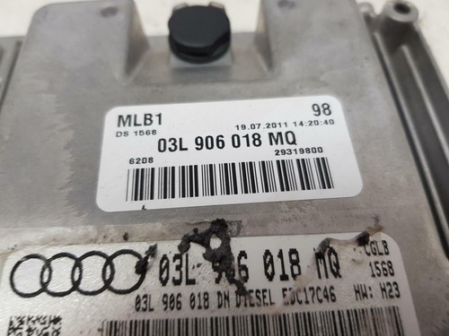 AUDI Q5 ECU 03L906018MQ ENGINE ECU, 2.0, DIESEL, CGLB CODE, ECU ONLY ...