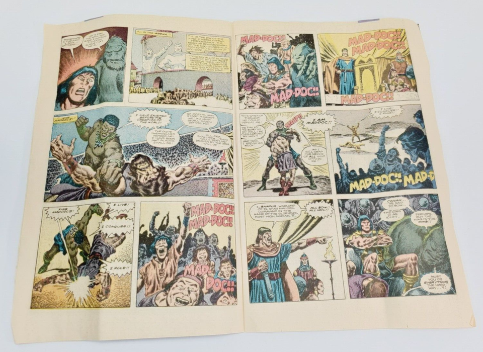 Conan The Barbarian Magazine April 1986 Vol 1 No 181 Stan Lee Maddoc's ...