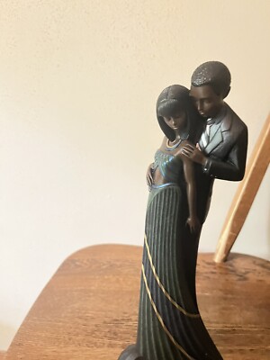 1999 Parastone Mahogany Princess “Sensuous” Man & Women Figurine 677191 ...