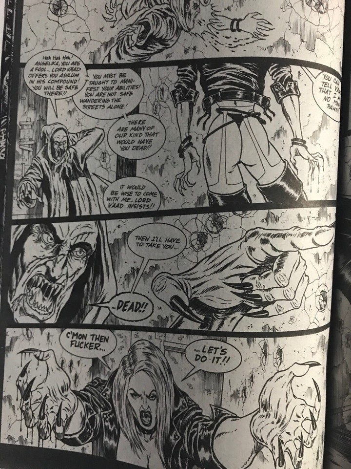 VAMPIRE VERSES #1-3 Signed By Frank Forte, Signed, 3rd, 2001, NM+ ...
