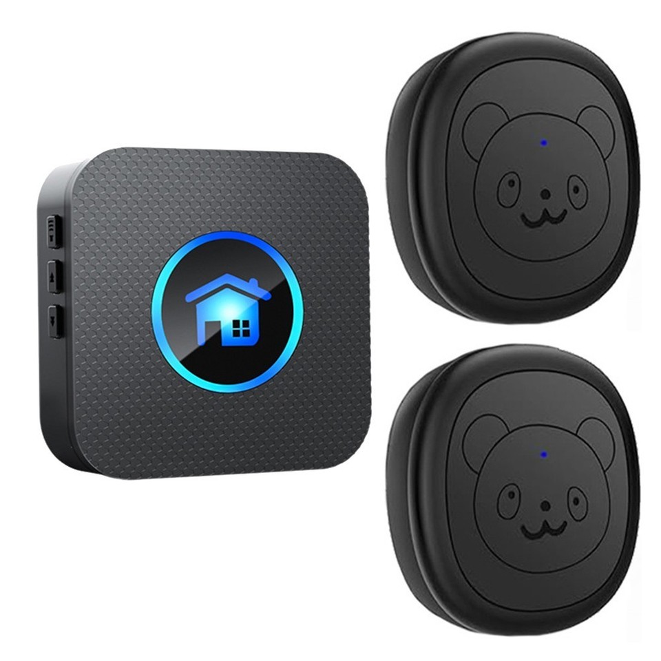 Wireless Touch Sensitive Dog Door Bell Perfect for Potty Training ...