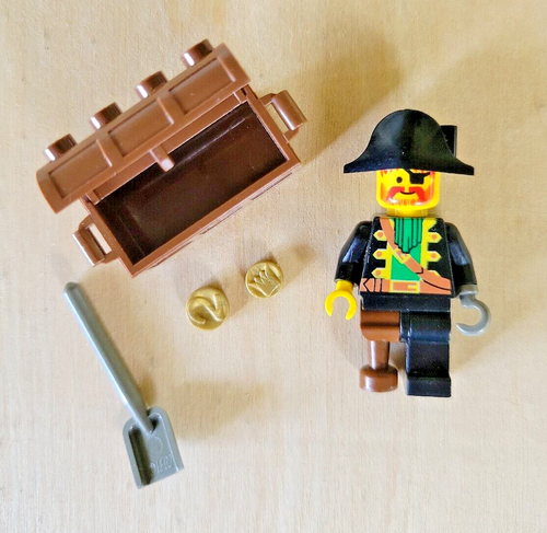 LEGO Studios: Captain Red Beard SHOVEL, CHEST, COINS pi002, 1411 | eBay