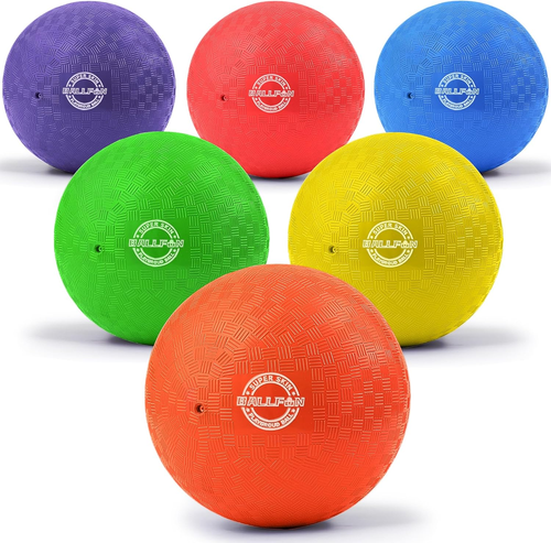 Dodgeball Set for Kids & Adults - Includes Pump & Storage Bag for Games ...