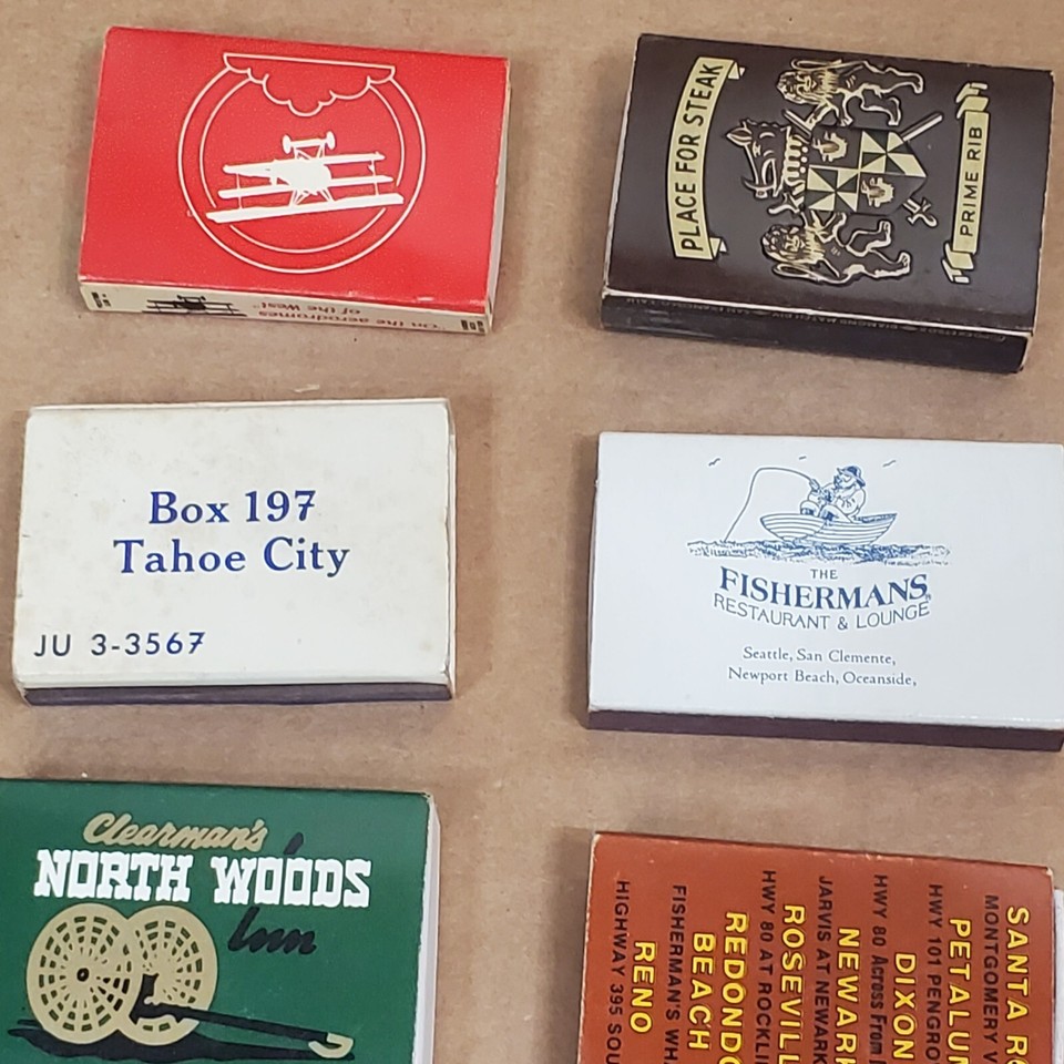 Vintage Rare Matchbox Collectibles 42 Box Pocketbox Advertising Unique ...