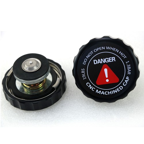 Alum 1.3bar 19lbs Billet Radiator Cap High-per CNC Machined Radiator ...