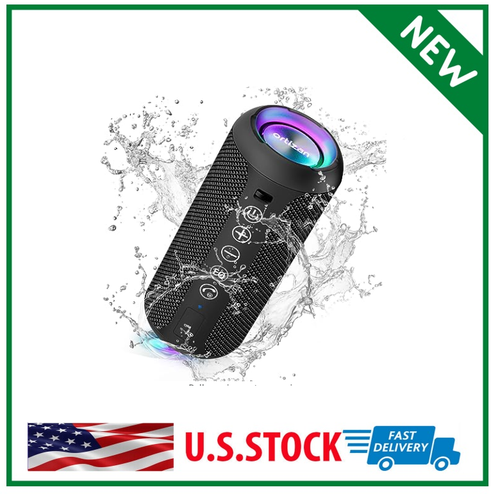 Loudest Bluetooth Speaker System Outdoor Wireless Loud,LED Light ...