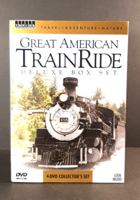 Great American Train Ride Collectors Set 4 DVDs Like New TOPICS ...