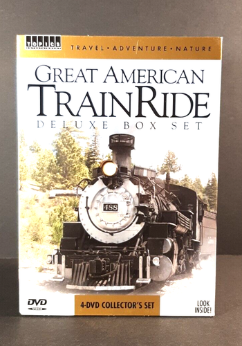 Great American Train Ride Collectors Set 4 DVDs Like New TOPICS ...