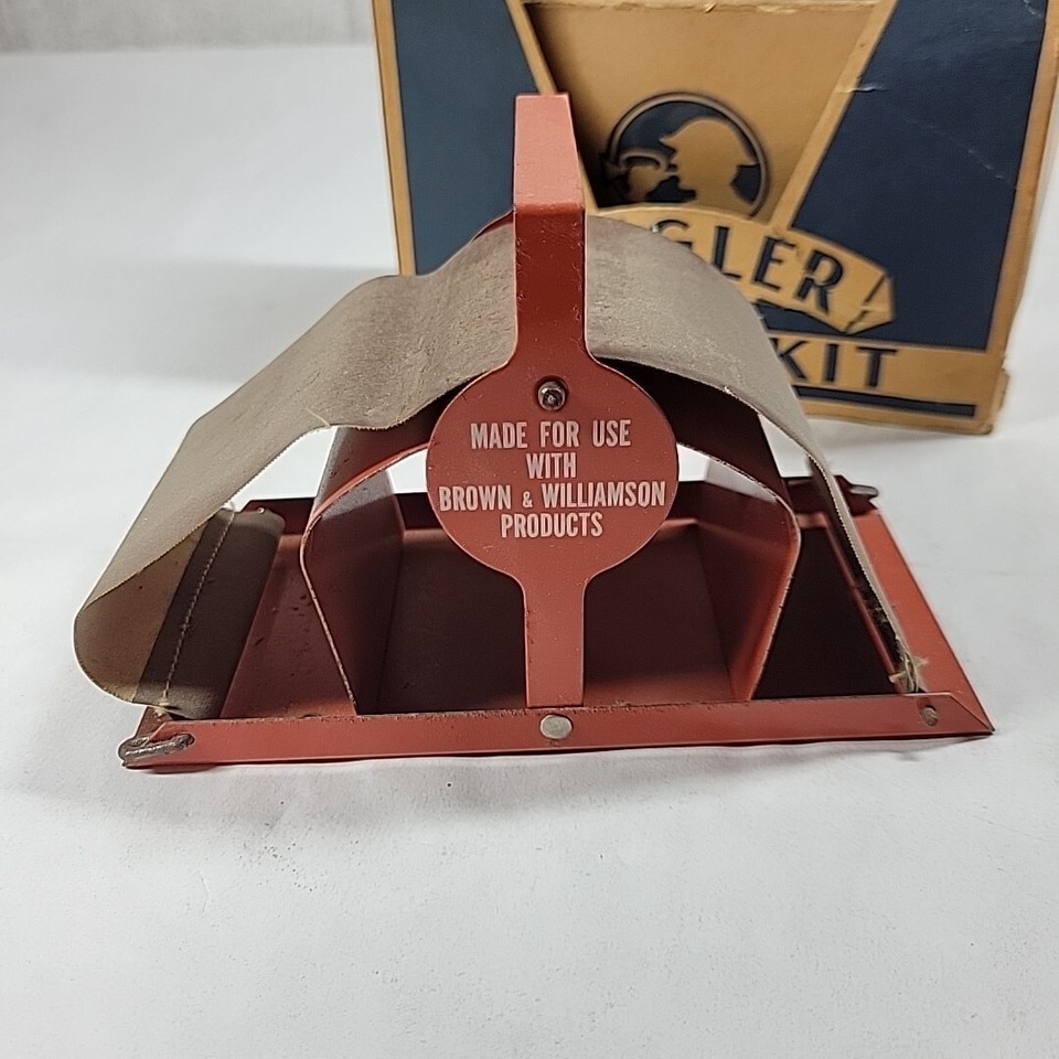 Vintage Bugler Cigarette Rolling Machine Bugler Thrift Kit With ...