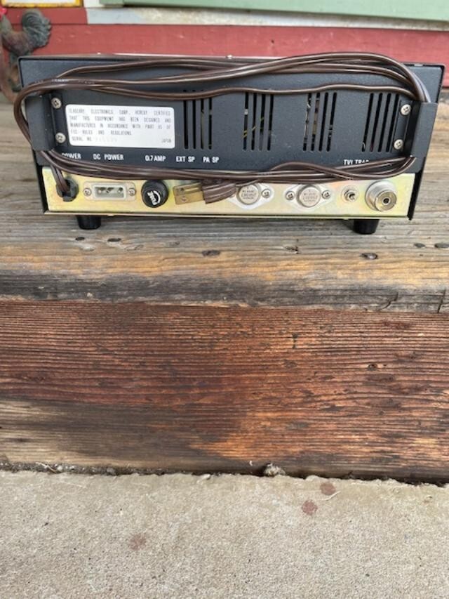 Vintage early 1970's Big T Teaberry 23 Channel CB Radio | eBay