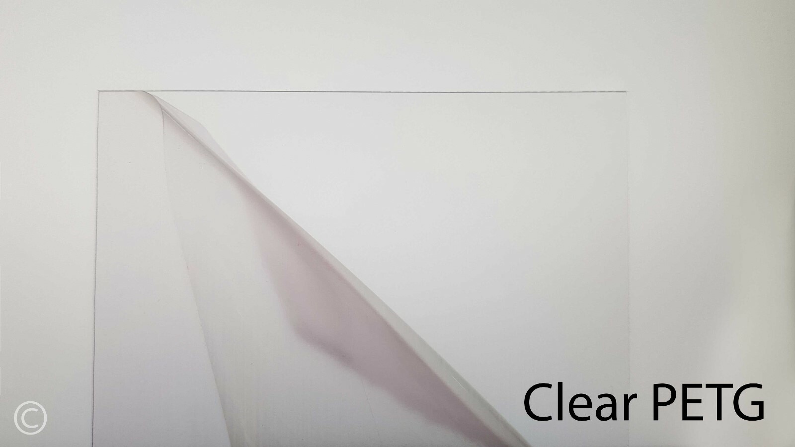 0.5mm Clear PETG sheet - for face mask Visors, crafting, doll house ...