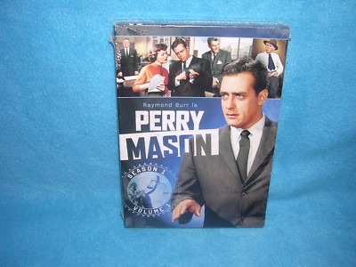 Perry Mason - Season 1: Vol. 1 (DVD, 2006, 5-Disc Set) Sealed ...