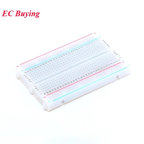 400 holes Points Solderless 8.5CM x 5.5CM PCB Breadboard Test ...