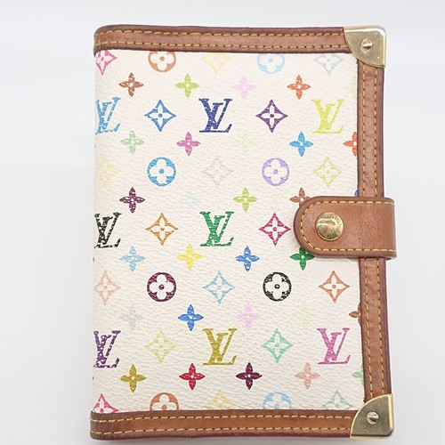 Used LOUIS VUITTON Agenda PM Monogram Multicolor Notebook Cover System ...