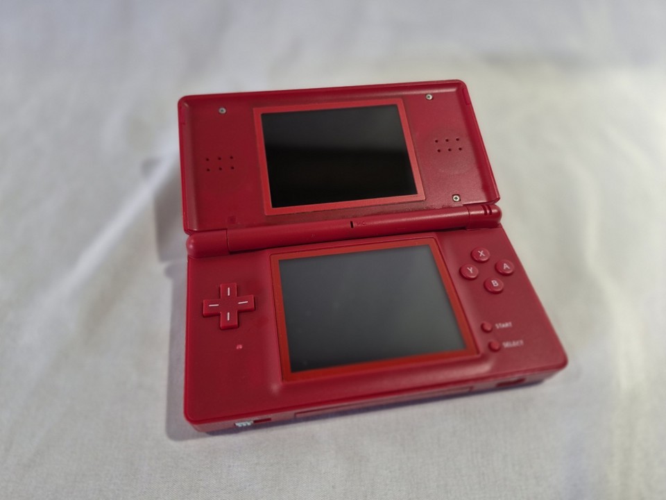 Nintendo DS Lite Red Handheld System Console Mario Edition Model. For ...