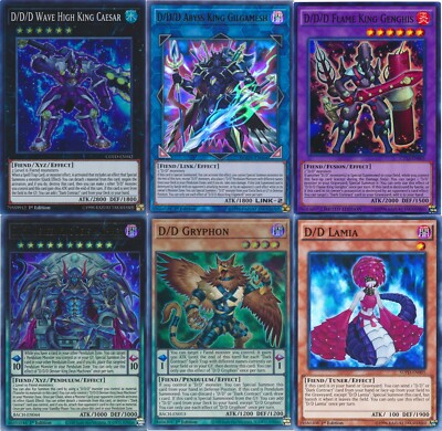 Yugioh D/D/D Tournament Deck - Machinex Gilgamesh Gryphon Kepler Piri ...
