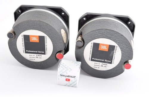 JBL 2405 Tweeter Pair Professional Series 16 Ohms 121322 121327 In ...