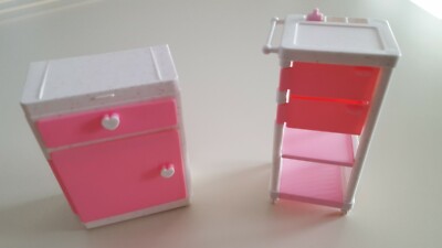 BARBIE TOY NURSERY CHANGING TABLE AND DRESSER | eBay