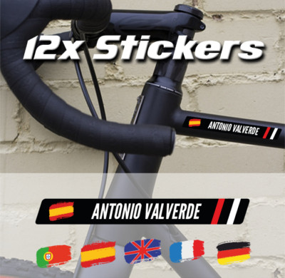 Decals, Stickers - Bike Frame Name Decal - Nelo's Cycles