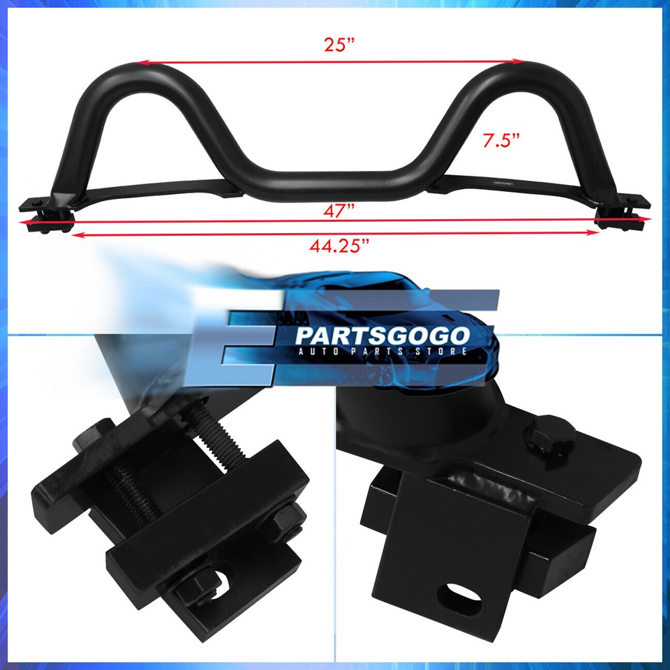 For 90-05 Mazda Miata MX-5 JDM Bolt On Roll Over Style Bar Twin Loop ...