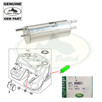 LAND ROVER FUEL FILTER RANGE M62 03-05 WFL000021 OEM | eBay