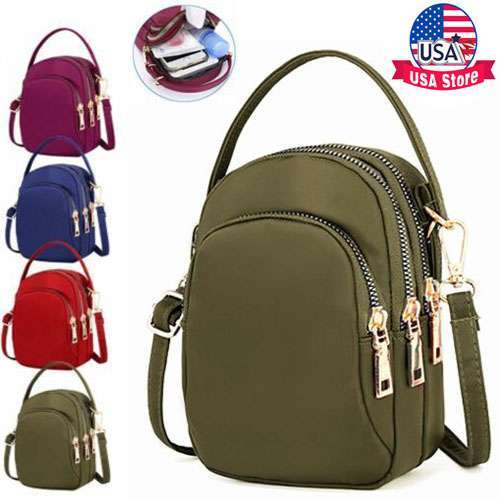 Womens Small Cell Phone Purse Wallet Handbag Case Shoulder Bag Cross ...