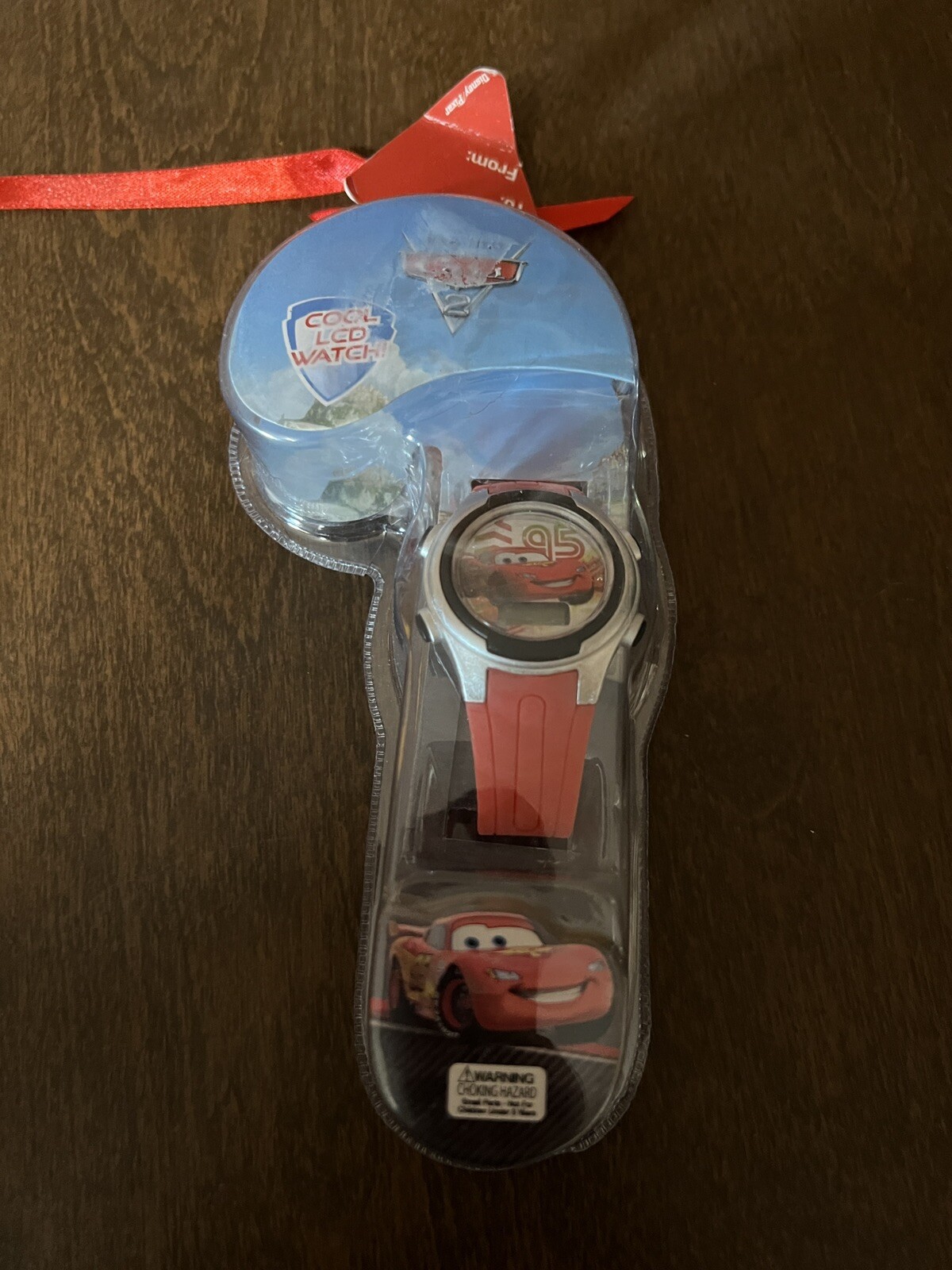 Disney Cars 2 Cars2 LCD Watch Christmas Holiday New Crack In Plastic ...