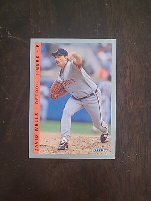 1993 Fleer Final Edition David Wells #F-214 Detroit Tigers | eBay