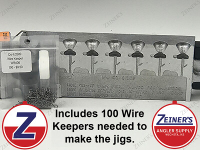 3534 New Do-It Midwest Finesse Jig "Ned-Rig" Mold w/100 WB400 1/8 oz 6 ...