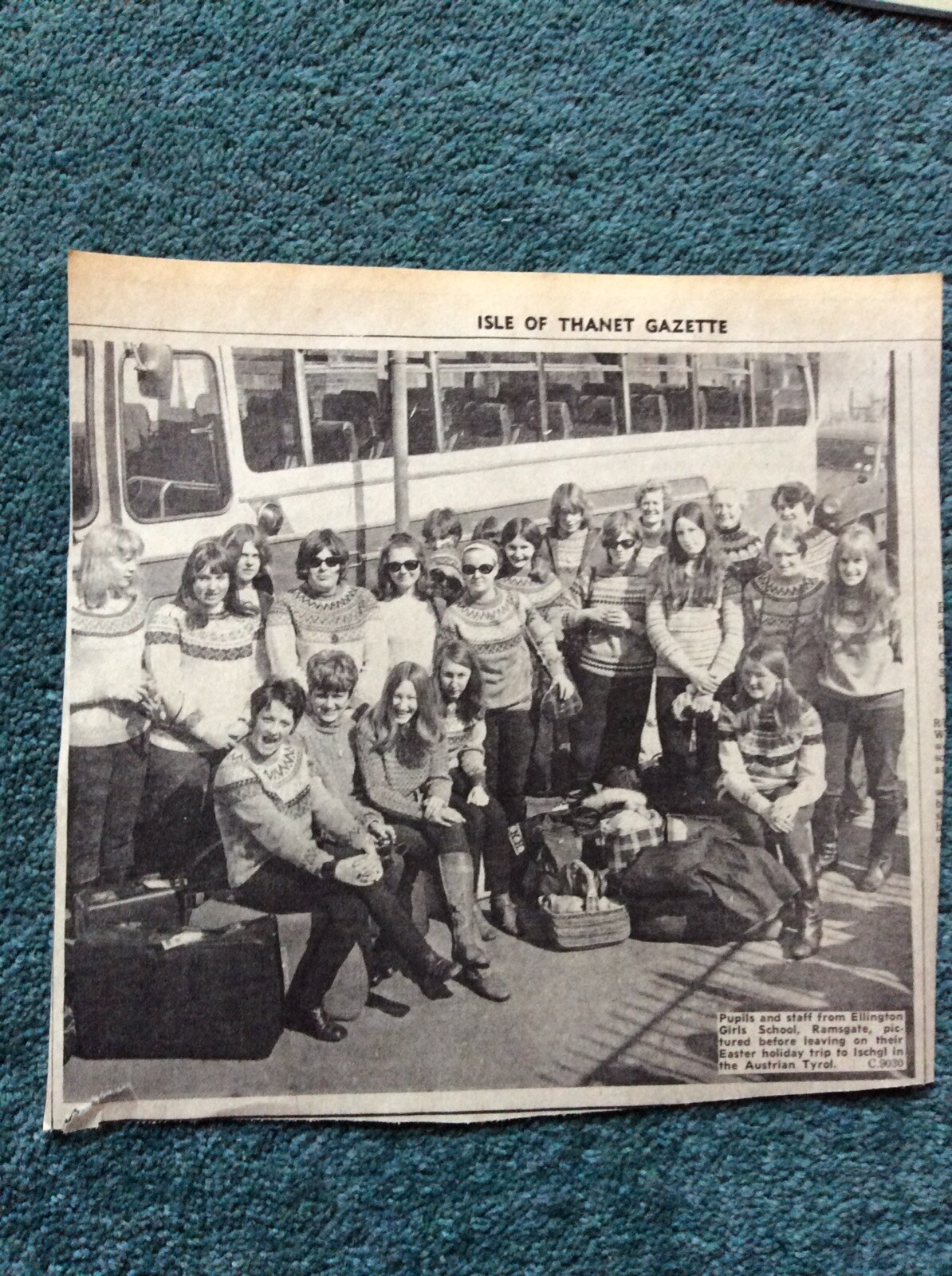 Sa17 Ephemera 1969 Picture Ellington Girls School Ramsgate | eBay UK