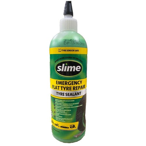 Slime Tire Tyre Puncture Repair Sealant For Cars & Vans 16oz 473ml ...