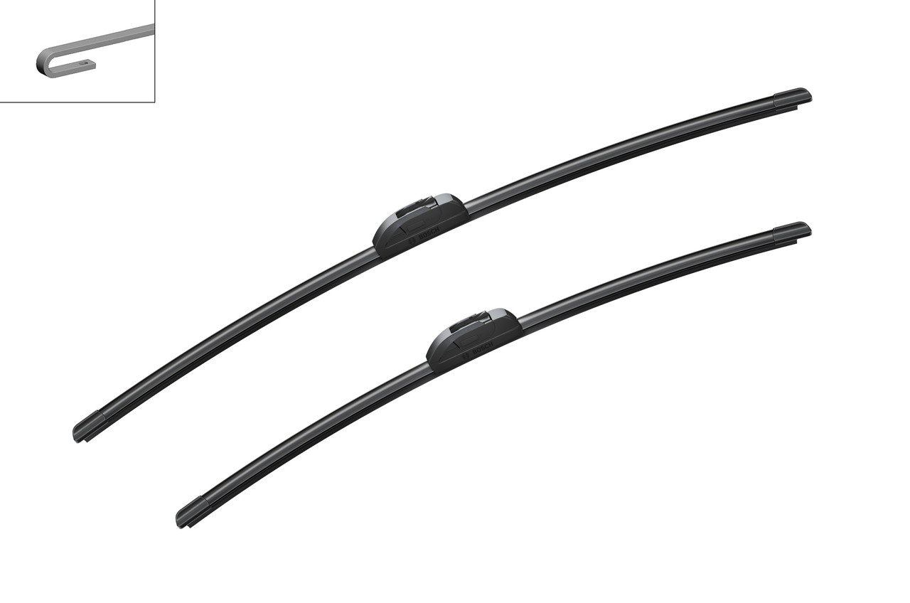2x Wiper Blades (Pair) AR704S / 3397007565 Bosch Aerotwin Front Set 24 ...