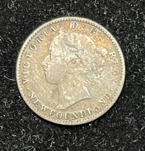 1890 Newfoundland 10 Cents Silver Coin Low Mintage High Value | eBay