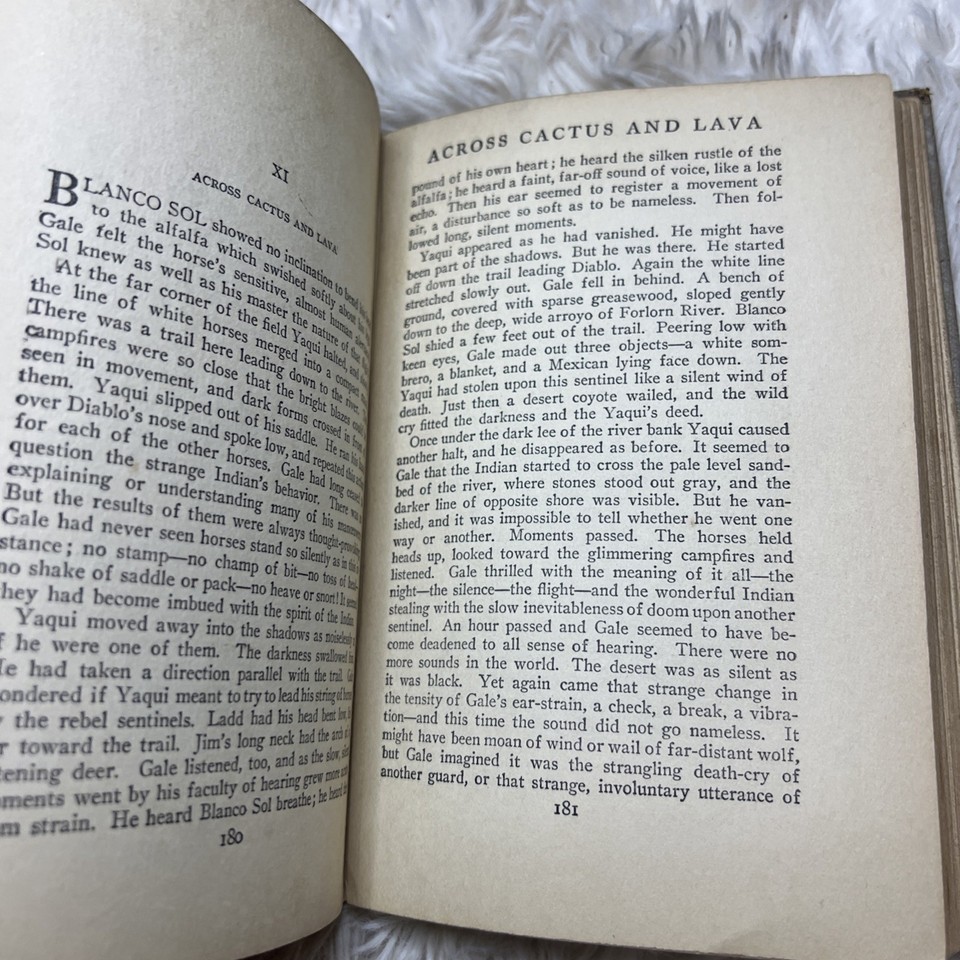Desert Gold Zane Gray, First Edition 1913, Antique Novel Western Book ...