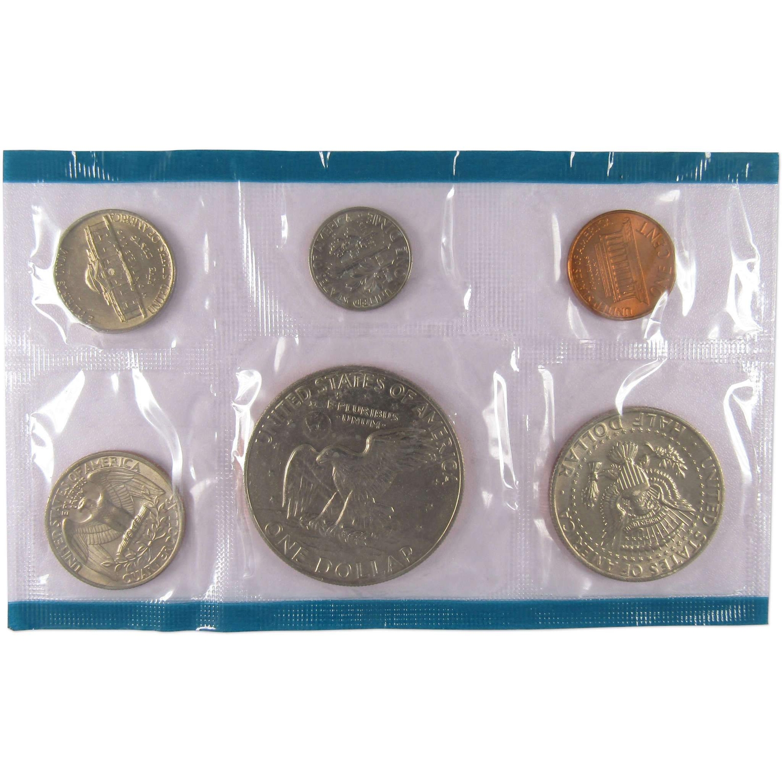 1977 Uncirculated Coin Set U.S Mint Original Government Packaging OGP ...