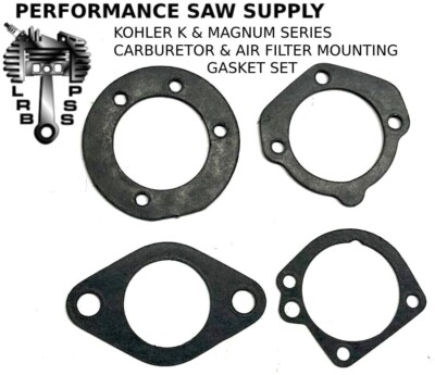 NEW CARBURETOR MOUNTING GASKET SET FITS KOHLER K SERIES, MAGNUM, KT ...