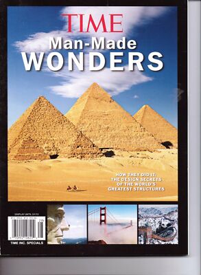 TIME Man-Made WONDERS Magazine Design Secrets Of The World's Greatest ...