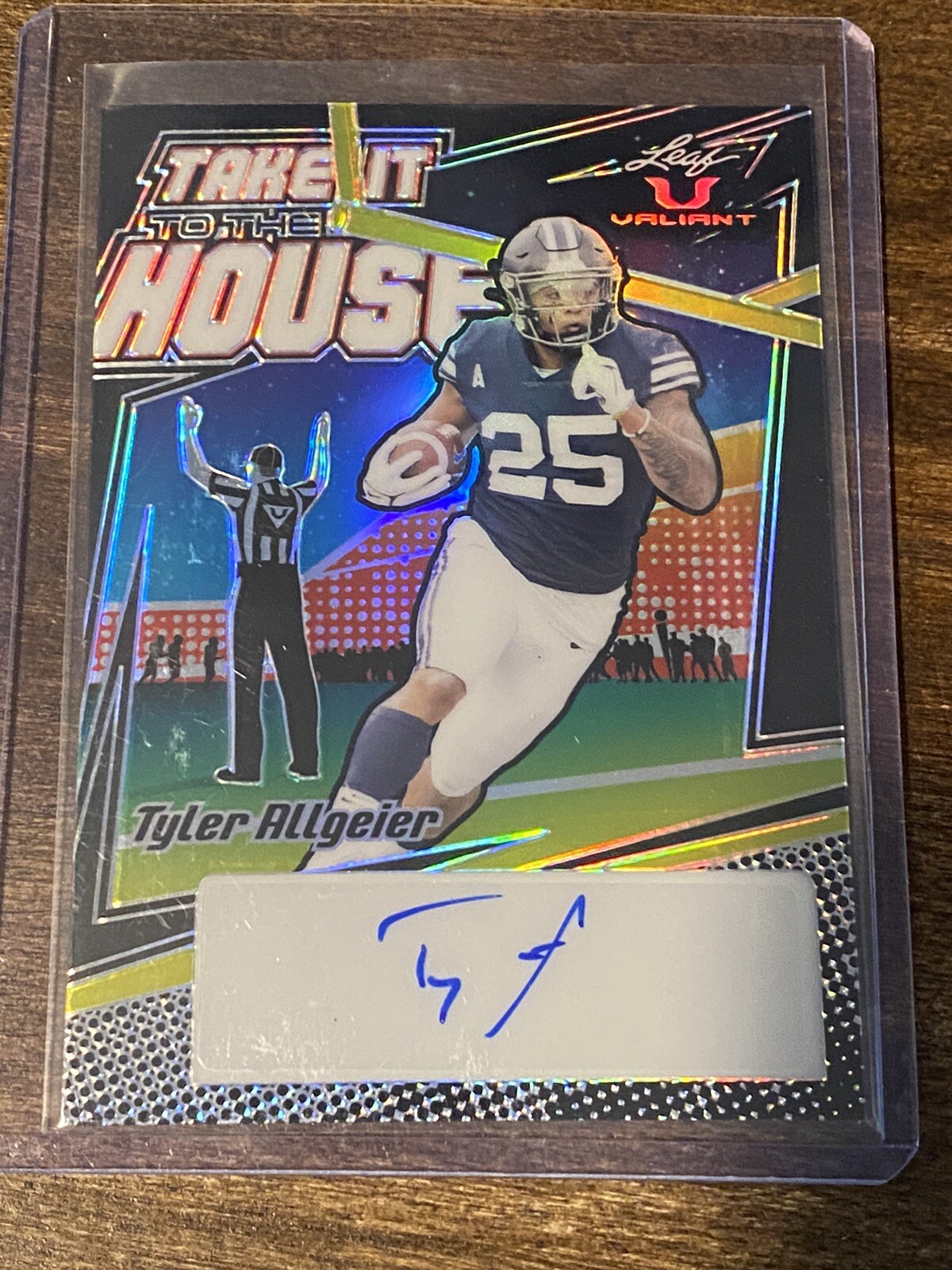 ‼️2022 Leaf Football JUMBO Hobby Box REPACK -8 AUTOGRAPHS COLLEGE/NFL ...