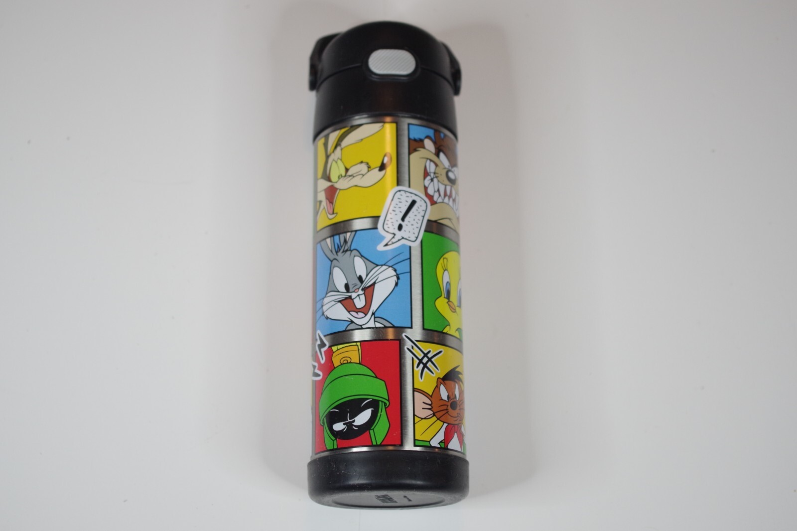 Looney Tunes Funtainer 16 oz Metal Thermos Container (Bugs Bunny, Daffy ...