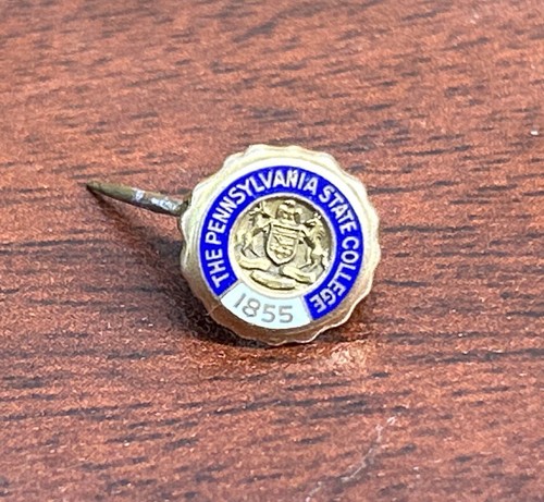 Vintage Solid Gold Enamel Pennsylvania State College Souvenir Collector ...