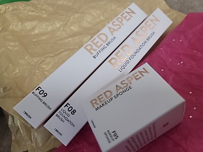 Red Aspen Makeup Brushes | eBay