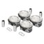 6PCS Engine Pistons Rings Φ88mm For Mercedes-Benz W205 W212 X166 E400 ...