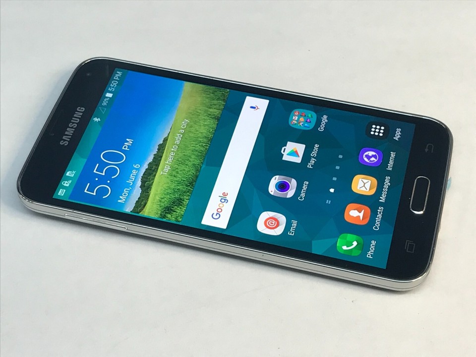 UNLOCKED or AT&T Samsung Galaxy S5 SM-G900A G900T 4G LTE Smart Phone ...