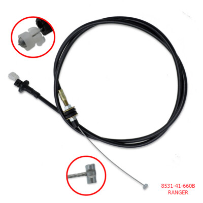 For Ford Ranger Pickup 1998 99 00 Accelerator Throttle Cable Black | eBay